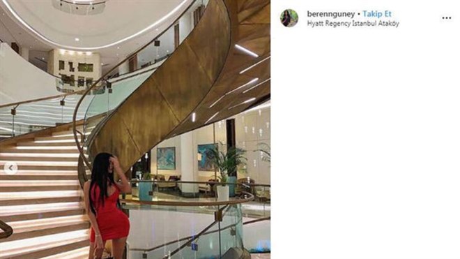 Beren Güney, Elneny'in kendisine attığı mesajları yayınladı